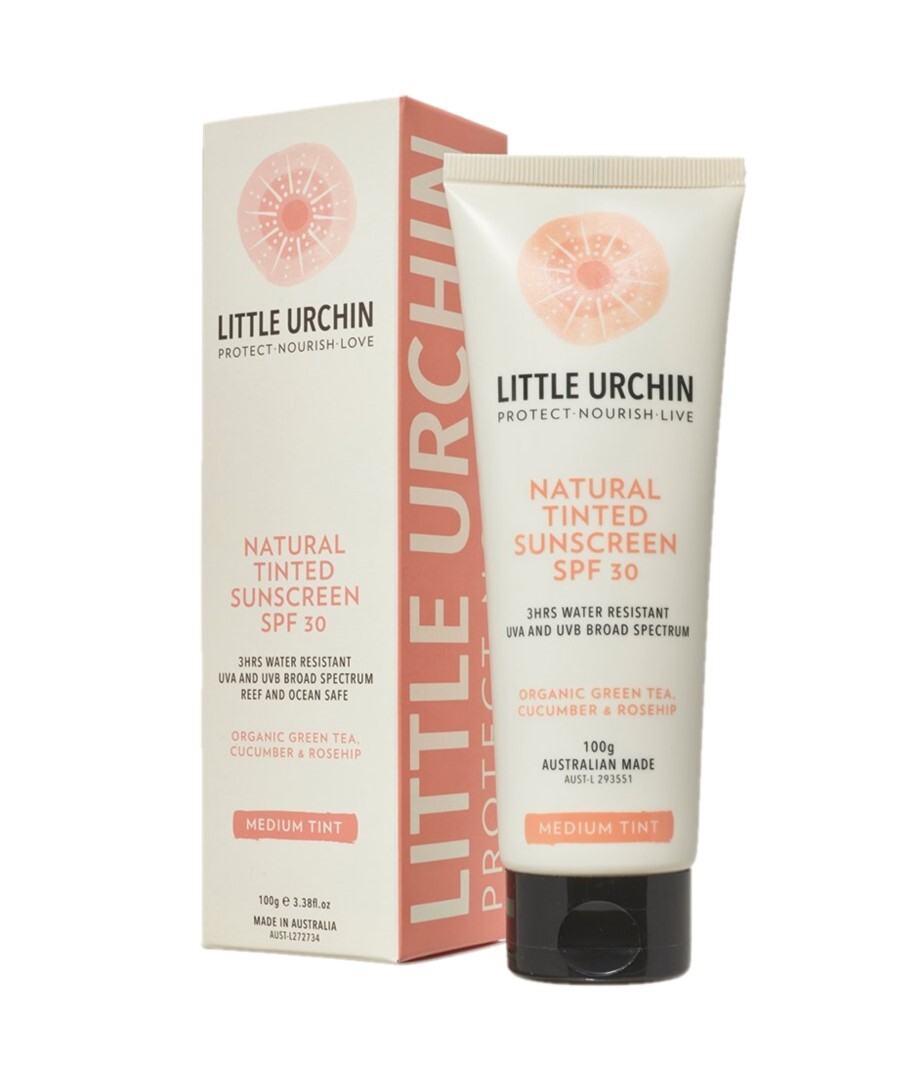 Buy Little Urchin Natural Tinted Sunscreen SPF 30 100g Online | Sunnybrook